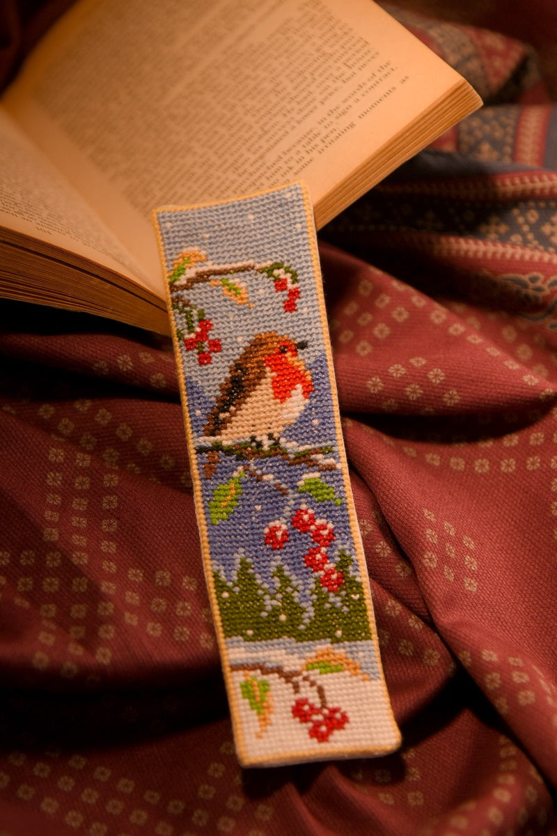 Frost Bird Bookmark – A Cord of 3